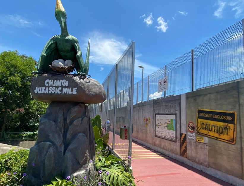 Changi Jurassic Mile Experience • The Gees Travel