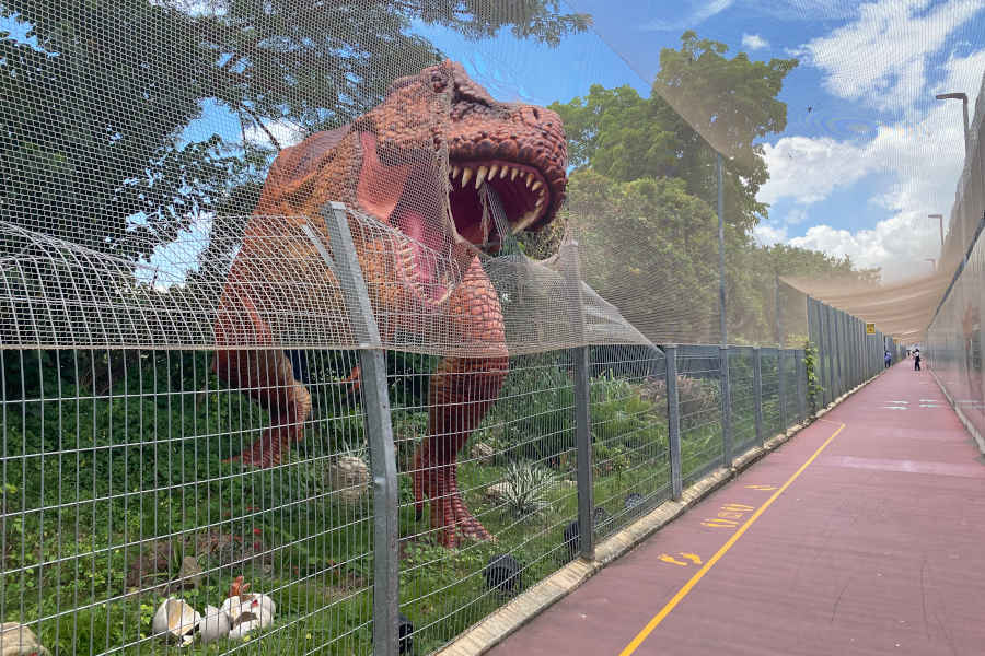 Changi Jurassic Mile Experience • The Gees Travel