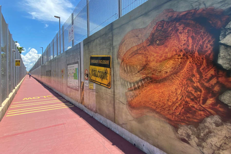 Changi Jurassic Mile Experience • The Gees Travel