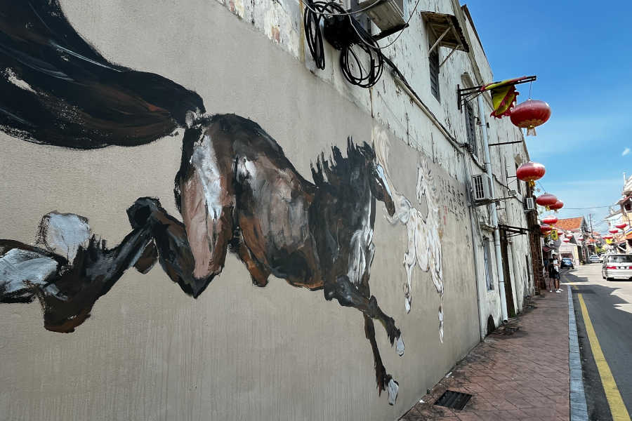 Discover Melaka Street Art and Murals • The Gees Travel