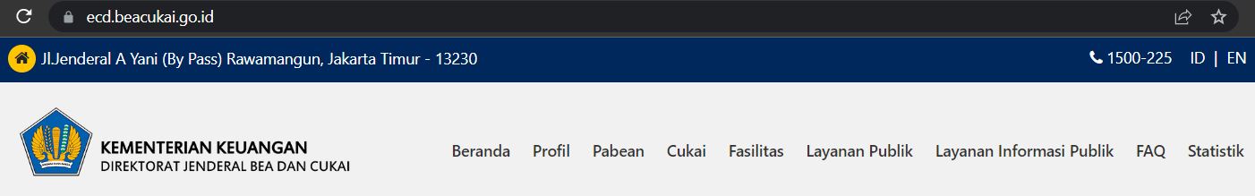 How To Obtain E-Custom Declaration Indonesia • The Gees Travel