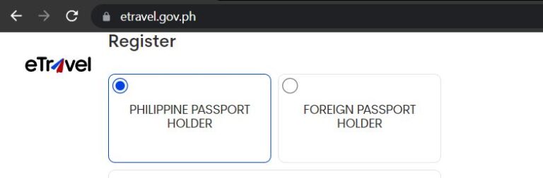 How To Obtain eTravel Pass Declaration Philippines • The Gees Travel