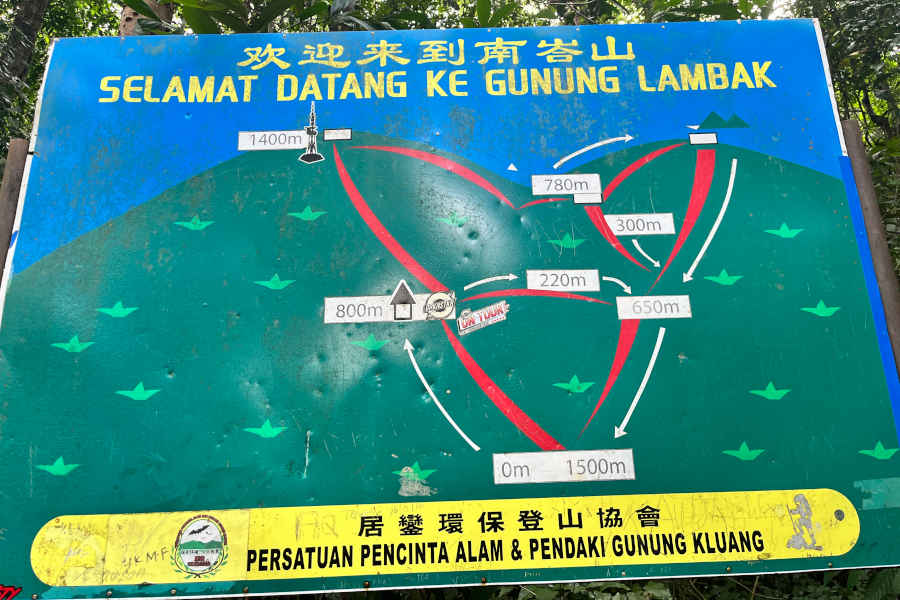 Gunung Lambak Kluang Hiking Guide • The Gees Travel
